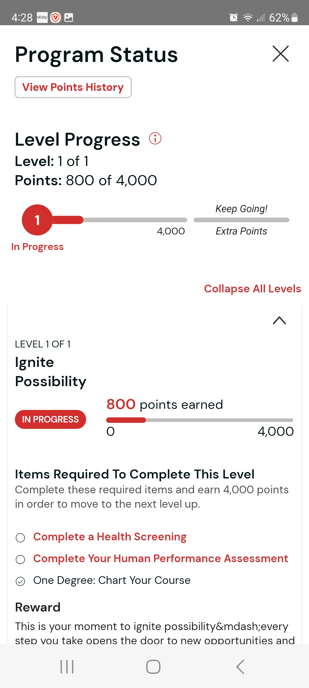 Check my program requirements, points, and status – Aduro Support